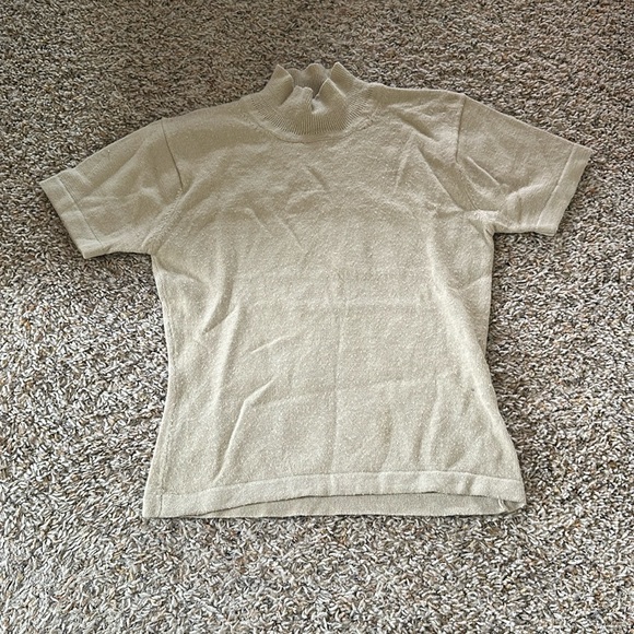 christopher rand | Tops | Short Sleeve Turtle Neck | Poshmark
